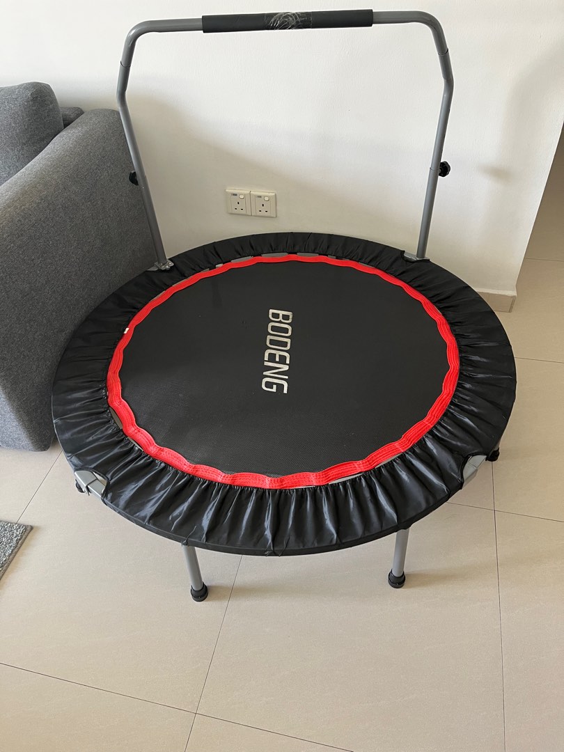 Trampoline,table chair , writing board, Babies & Kids, Baby Nursery ...