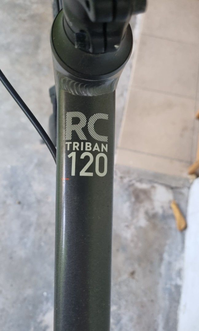 Triban RC 120 with Gravel tyres, Sports Equipment, Bicycles & Parts ...
