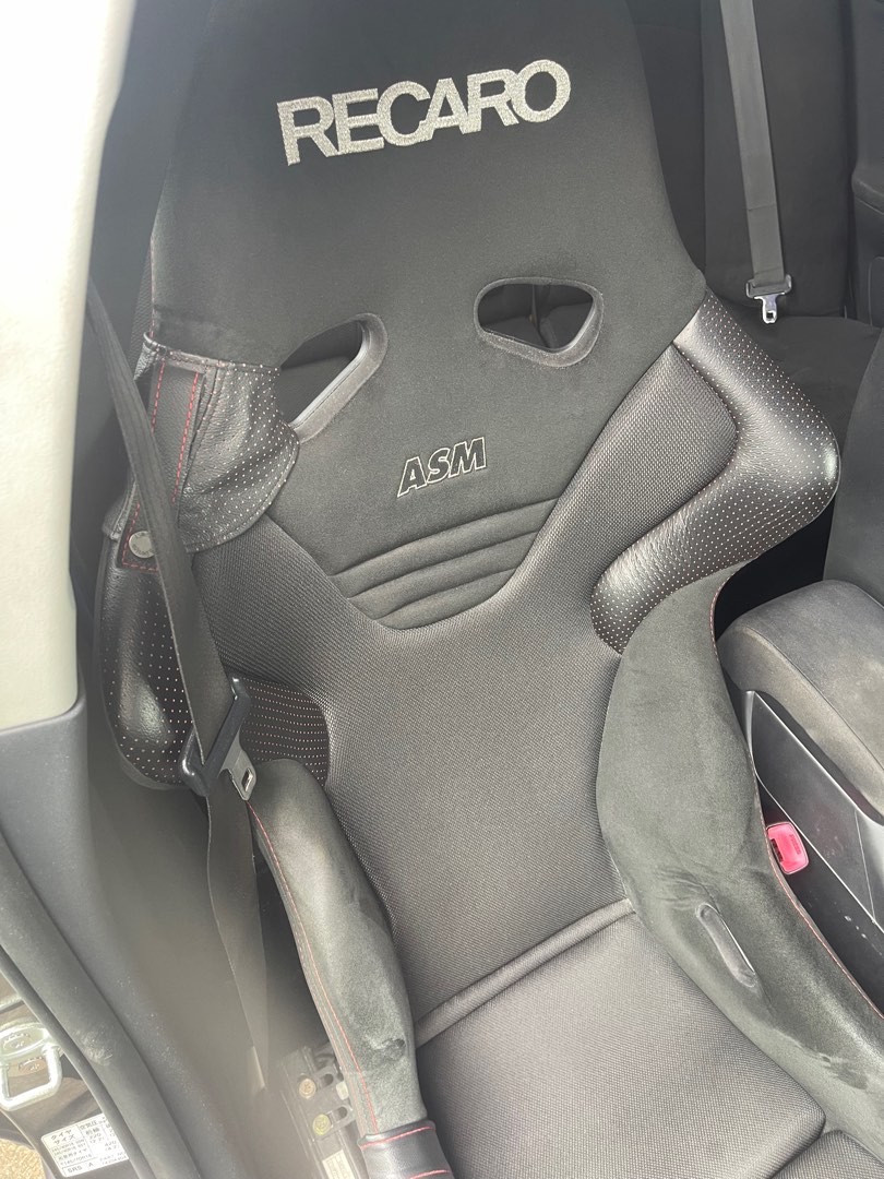 Used Recaro ASM Black, Car Accessories, Accessories on Carousell