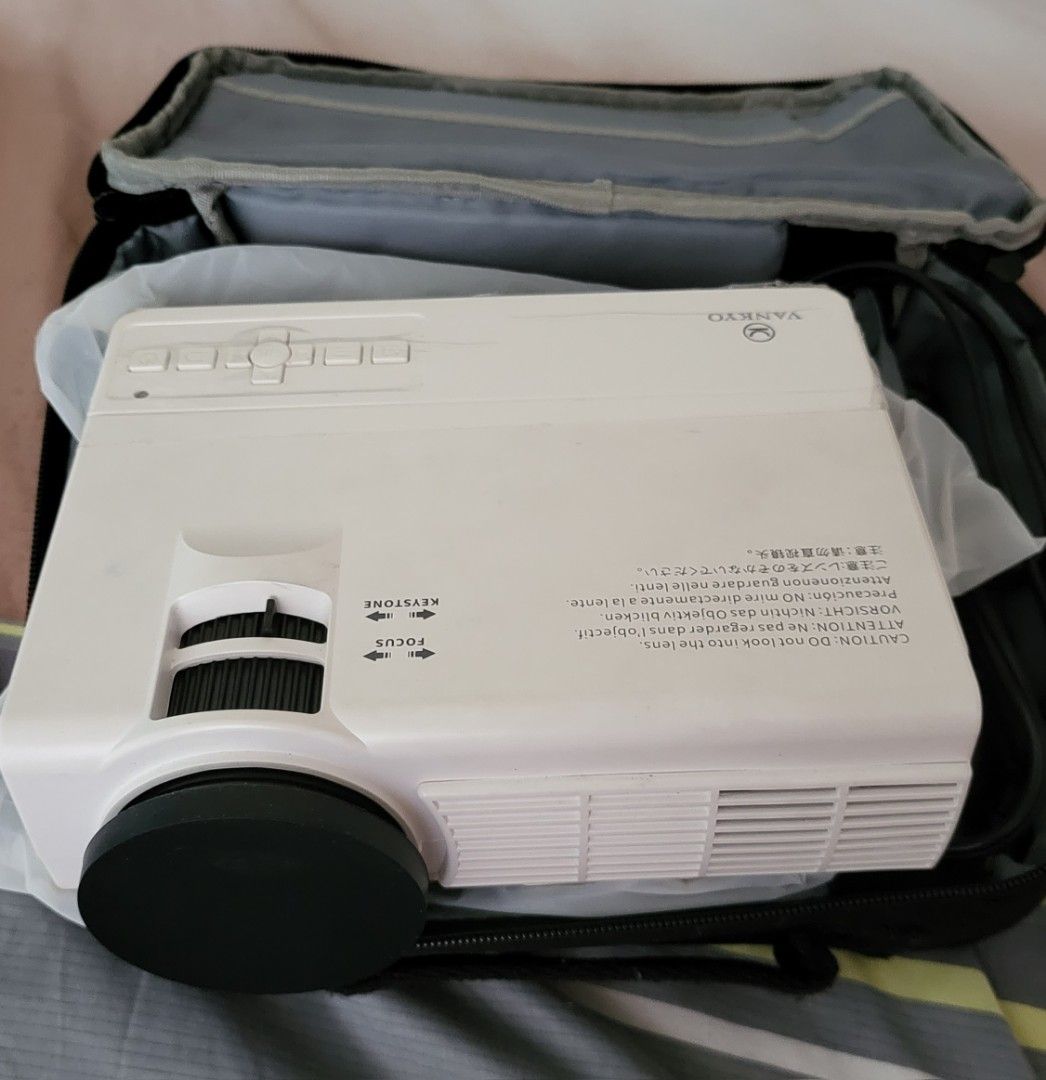 Vankyo - Leisure 3 Mini Projector ,White color, TV & Home Appliances ...