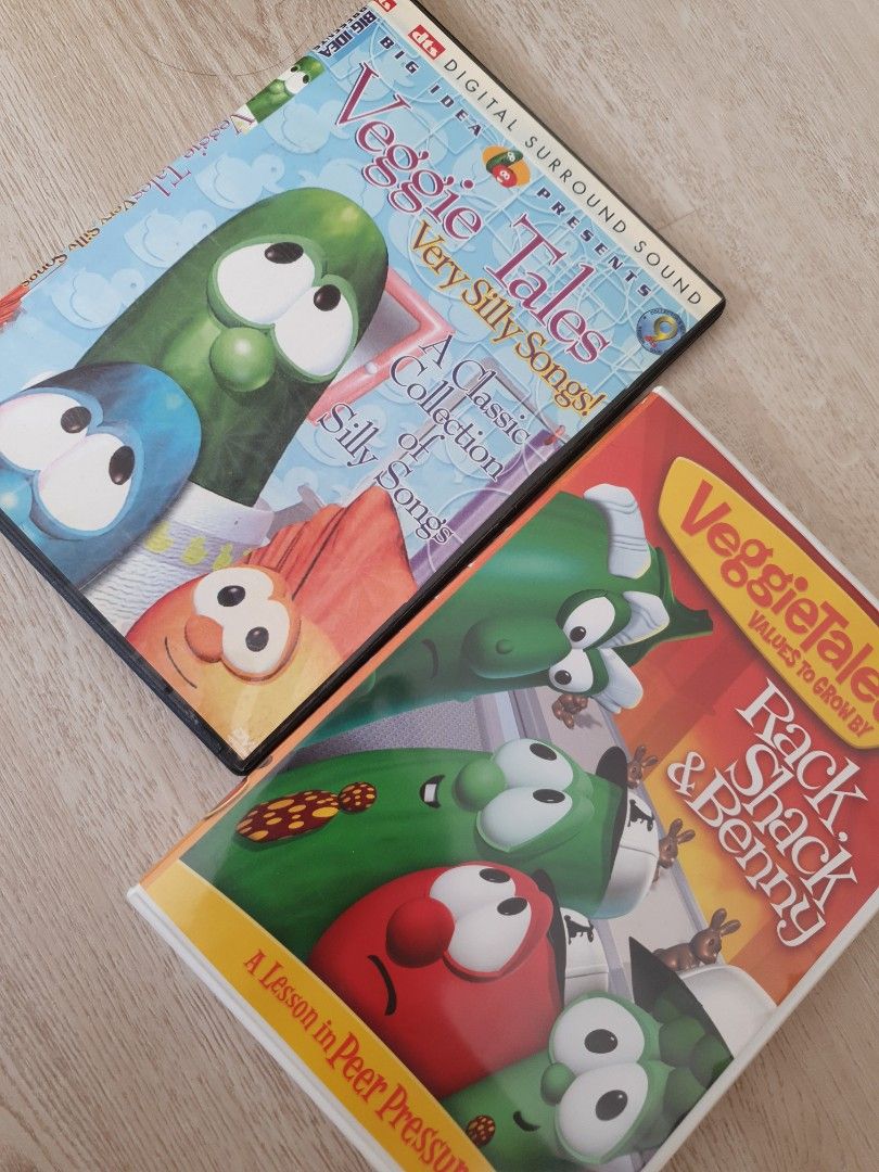 Veggie Tales DVD Bundle, Hobbies & Toys, Books & Magazines, Children's ...