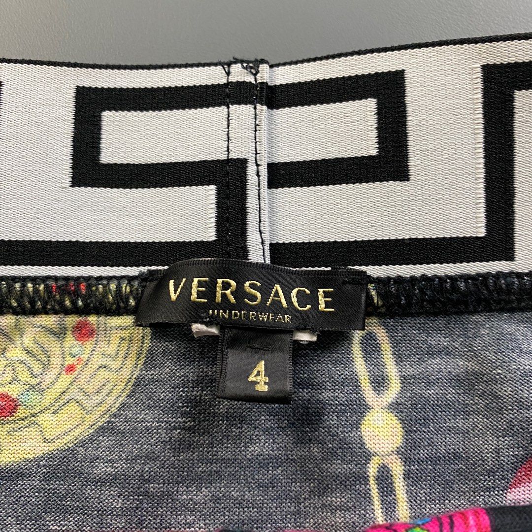 Versace- Greek Key Print - Boxer -Underwear, Men's Fashion, Bottoms ...