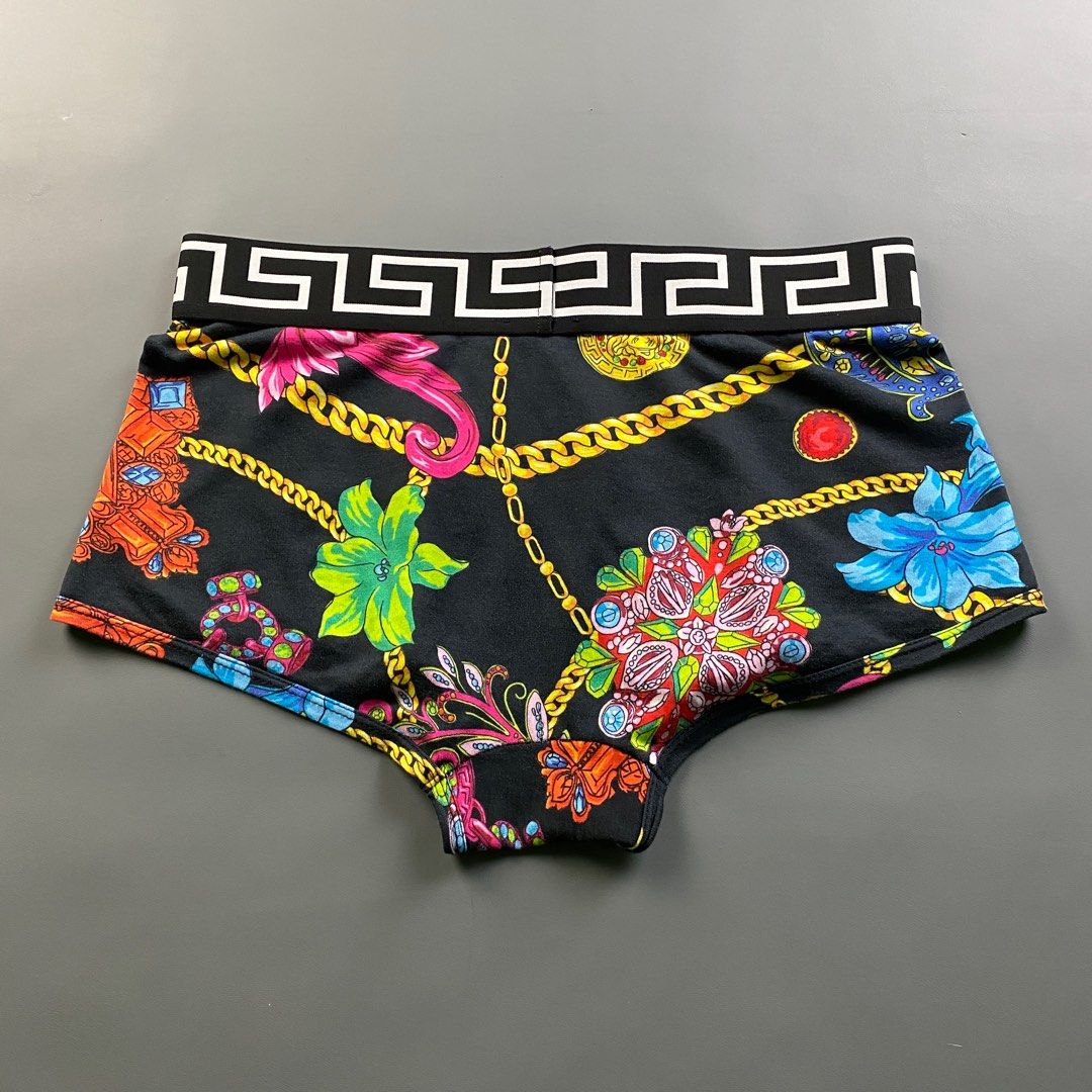 Versace- Greek Key Print - Boxer -Underwear, Men's Fashion, Bottoms ...