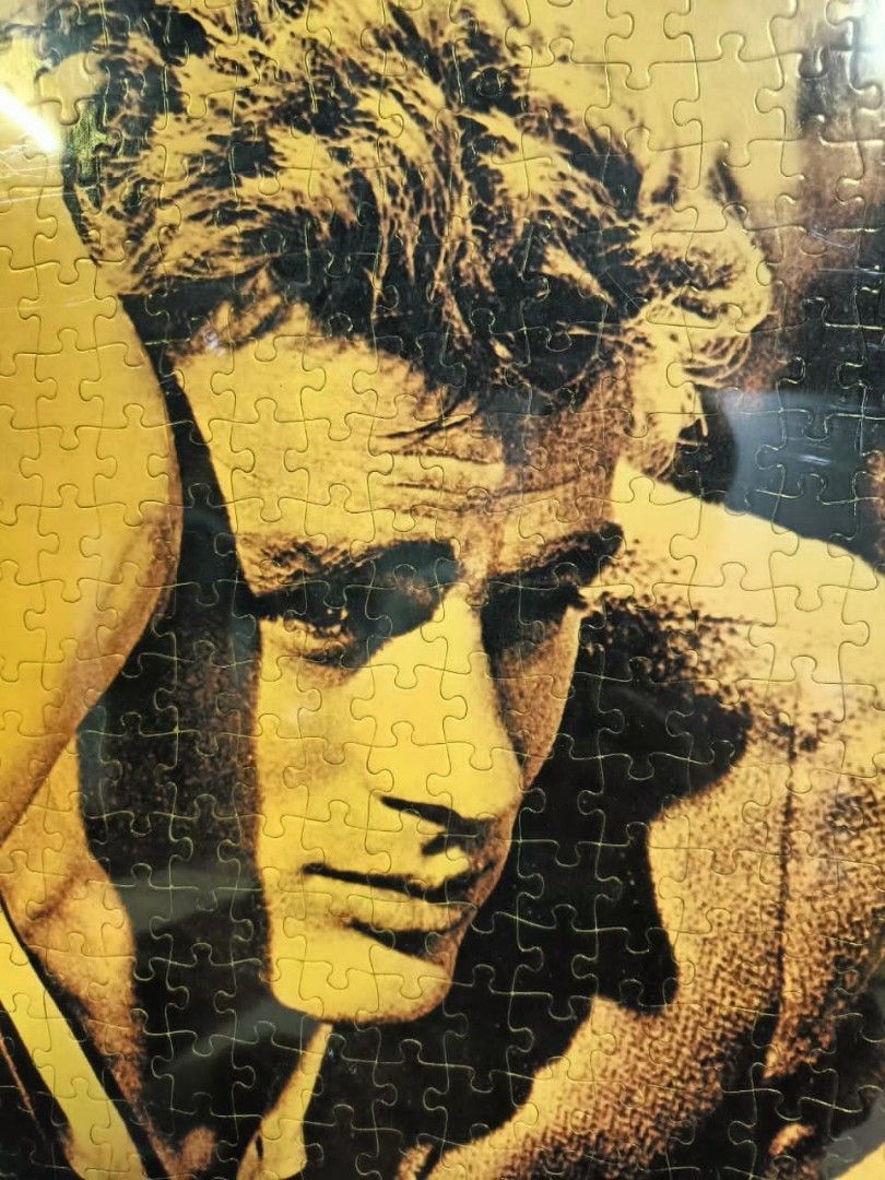 Vintage Memorabilia James Dean Jigsaw Puzzle with Aluminium Frame ...