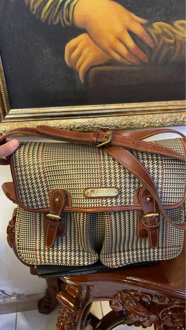 Vintage RL Sling Bag, Women's Fashion, Bags & Wallets, Cross-body Bags ...