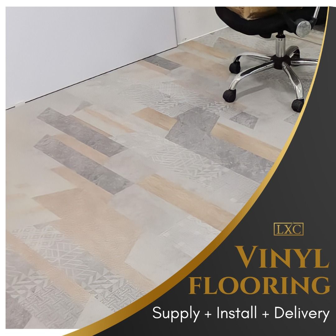 Vinyl Flooring - Luxcy & Co., Furniture & Home Living, Home Decor ...