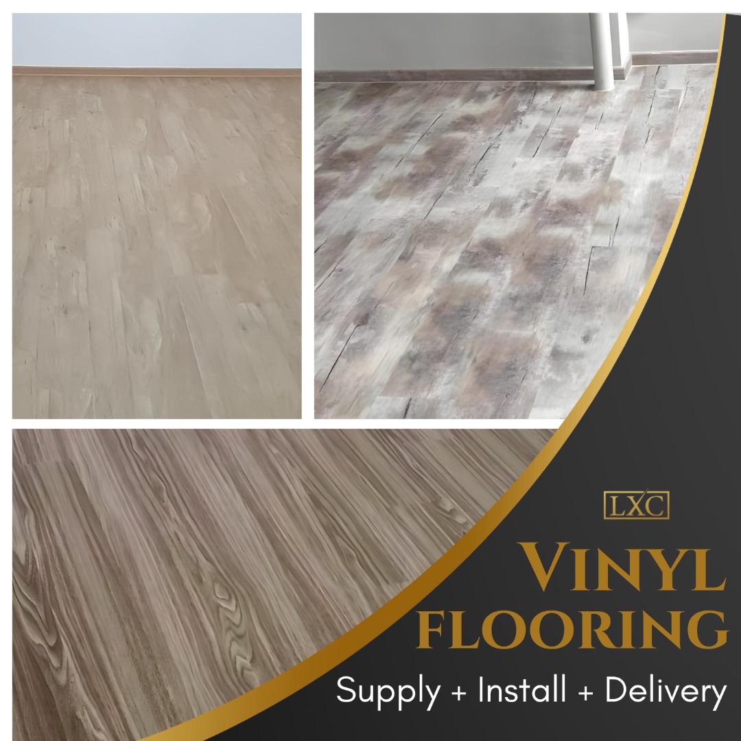 Vinyl Flooring - Luxcy & Co., Furniture & Home Living, Home Decor, Carpets, Mats & Flooring on ...