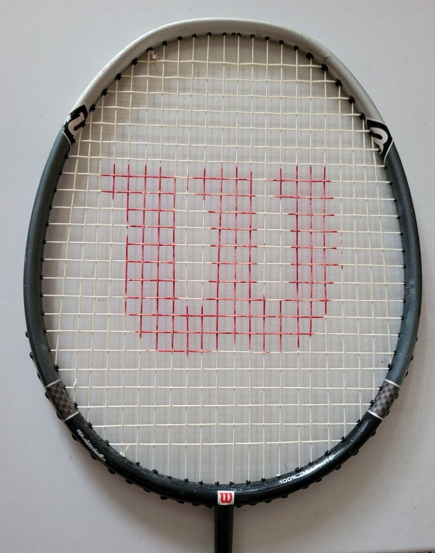 Wilson Synergy Force Badminton Racket, Sports Equipment, Sports & Games ...