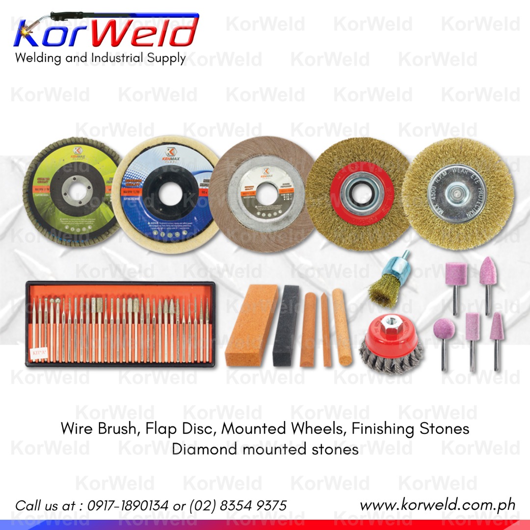 Wire Brush, Flap Disc, Mounted Wheels, Finishing Stones and others ... Wire Brush, Flap Disc, Mounted Wheels, Finishing Stones and others ...