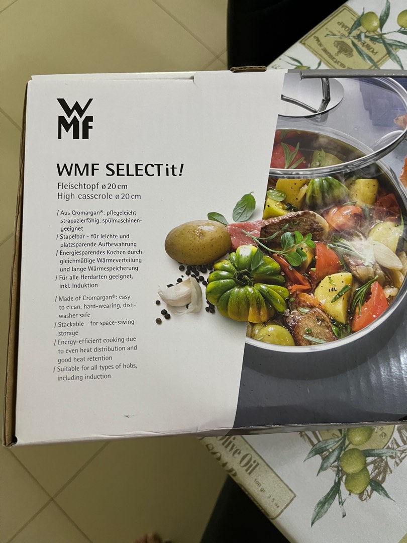 WMF cooking stock steamboat pot, TV & Home Appliances, Kitchen Appliances, Cookers on Carousell