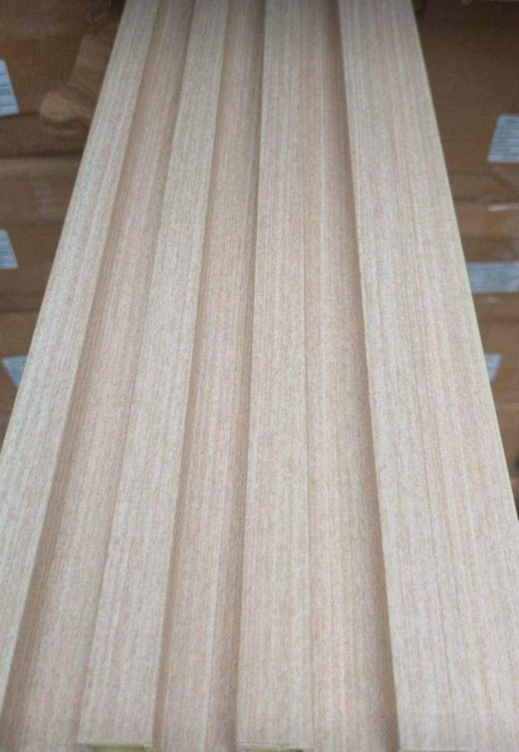 Wpc wall fluted panel, Furniture & Home Living, Home Decor, Wall Decor ...