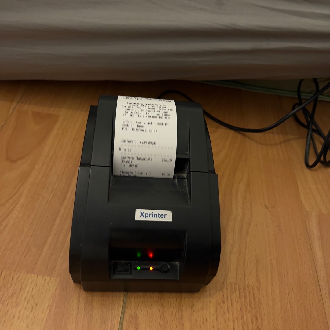 Xprinter receipt printer bluetooth with thermal paper, Computers & Tech ...