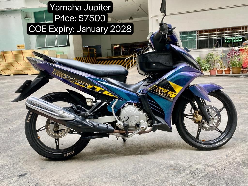 Yamaha Jupiter 135, Motorcycles, Motorcycles for Sale, Class 2B on ...