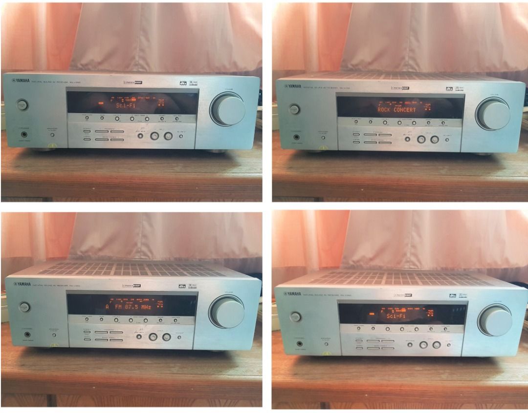 Yamaha Natural Sound AV Receiver, JAPAN, Model RX-V350, 5 Channels 550 ...