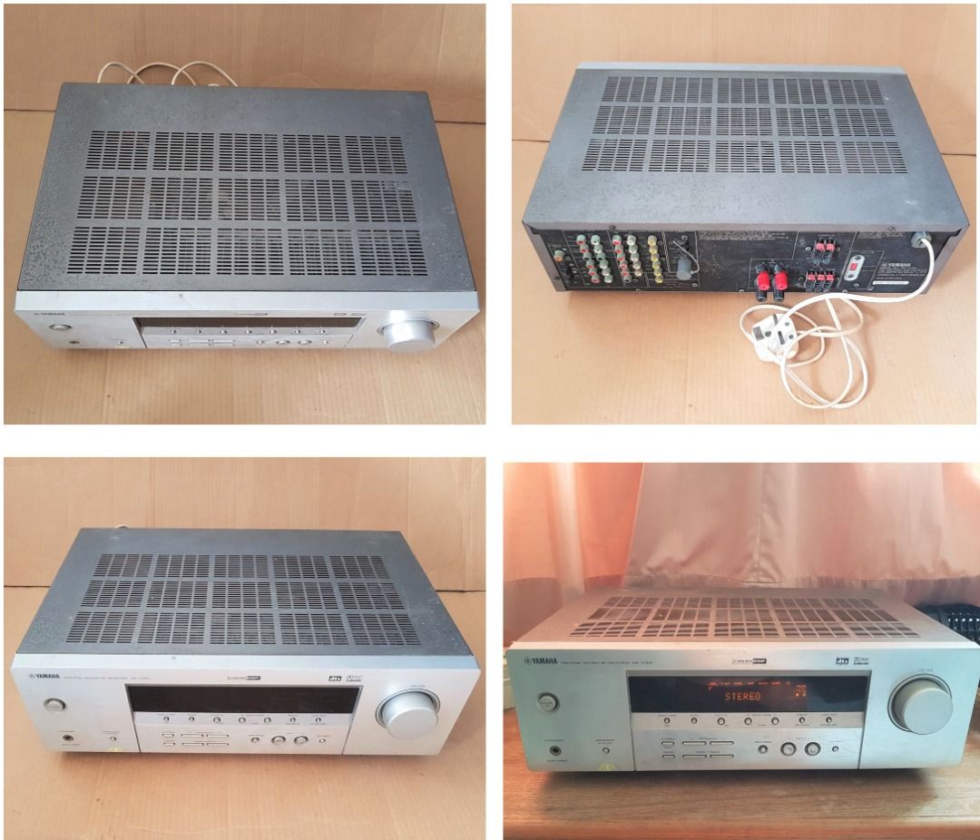 Yamaha Natural Sound AV Receiver, JAPAN, Model RX-V350, 5 Channels 550 ...