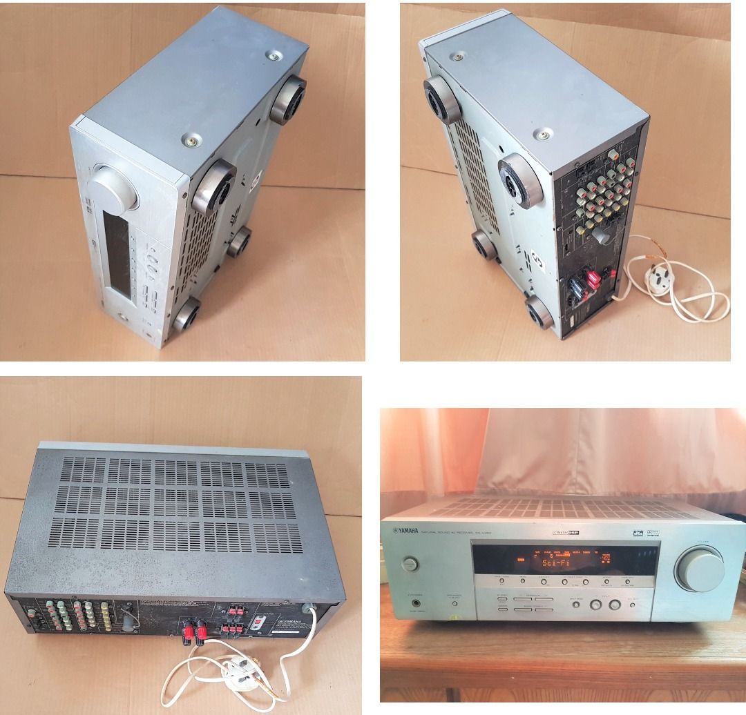 Yamaha Natural Sound AV Receiver, JAPAN, Model RX-V350, 5 Channels 550 ...