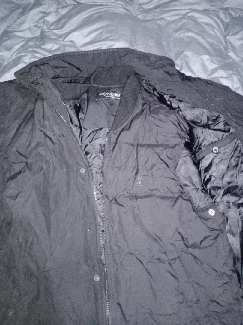 Ysl puffer jocket, Men's Fashion, Coats, Jackets and Outerwear on Carousell
