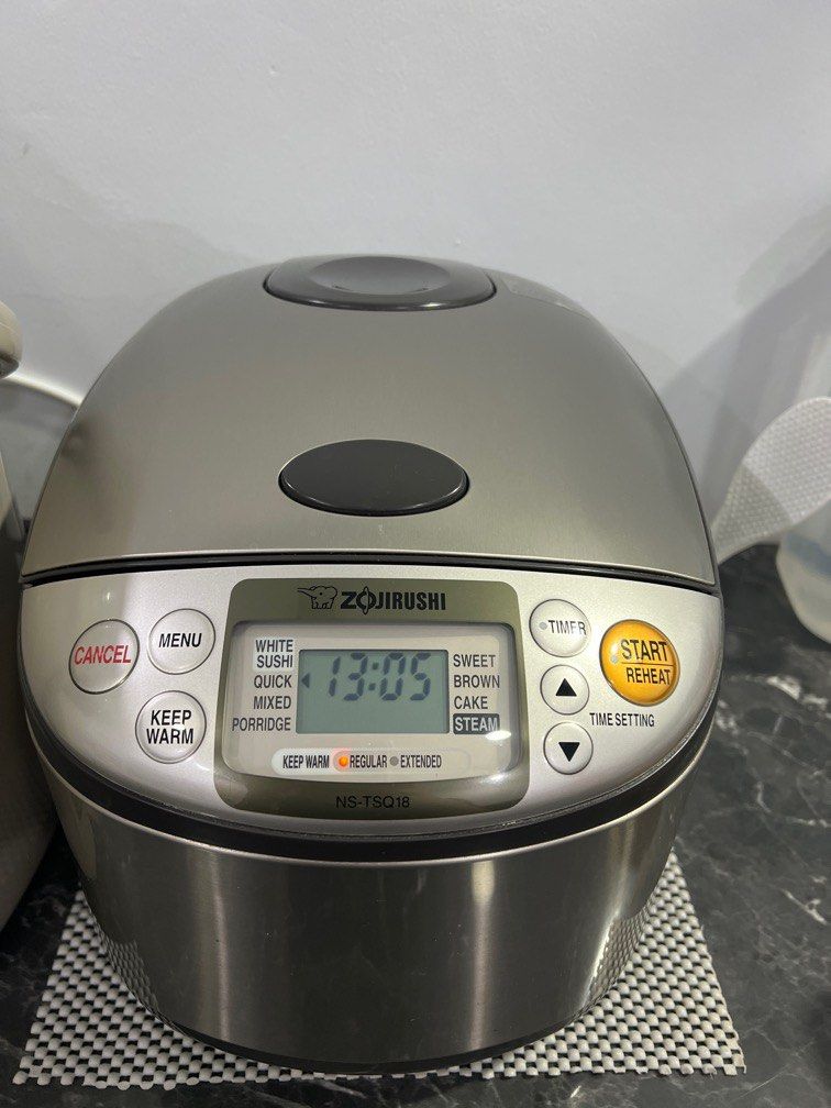 Zojirushi Rice Cooker Digital Fuzzy Logic NS-TSQ 18 XJ - 1.8 Liter ...