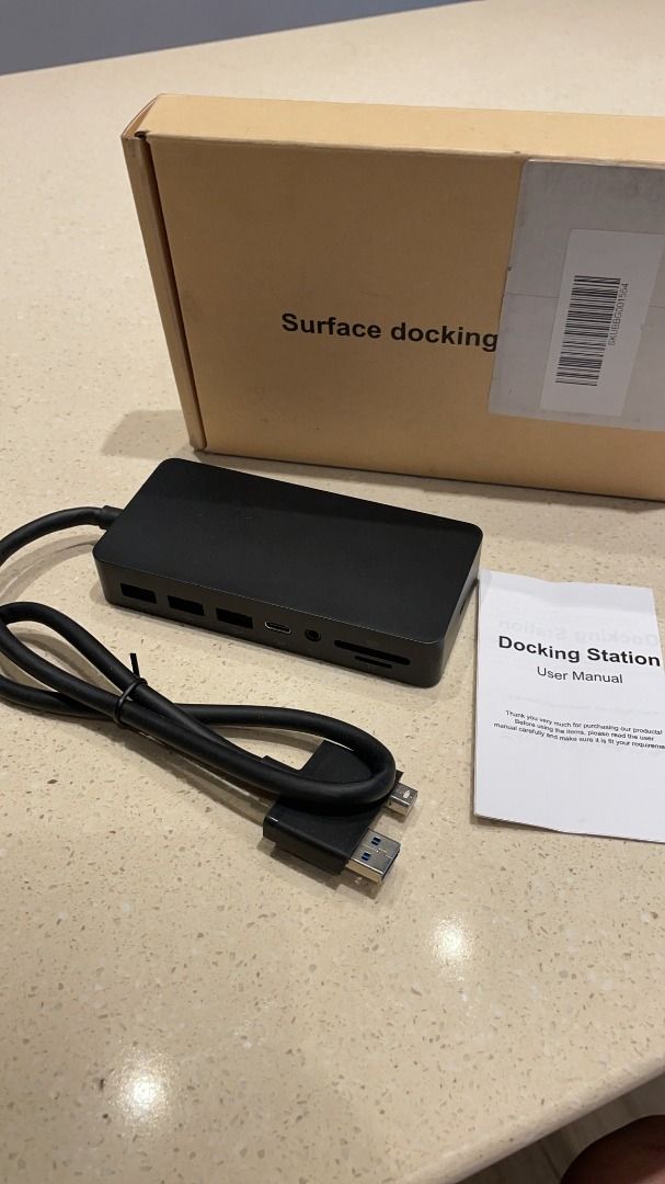 1512) Surface Pro Dock for Surface Pro 4/Pro 5/Pro 6 USB Hub Docking ...