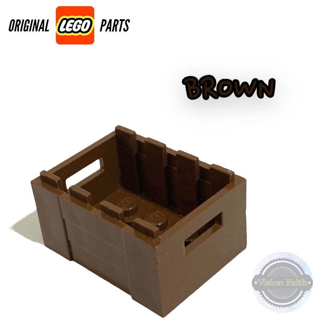1. LEGO CONTAINER / CRATE PARTS #30150 - Container, Crate 3 x 4 x 1 2/3 ...