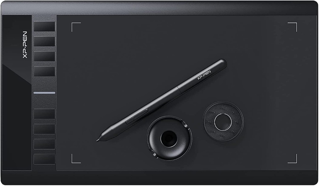 2017) XPPen Star03 V2 Drawing Tablet Graphics Drawing Pen Tablet with ...