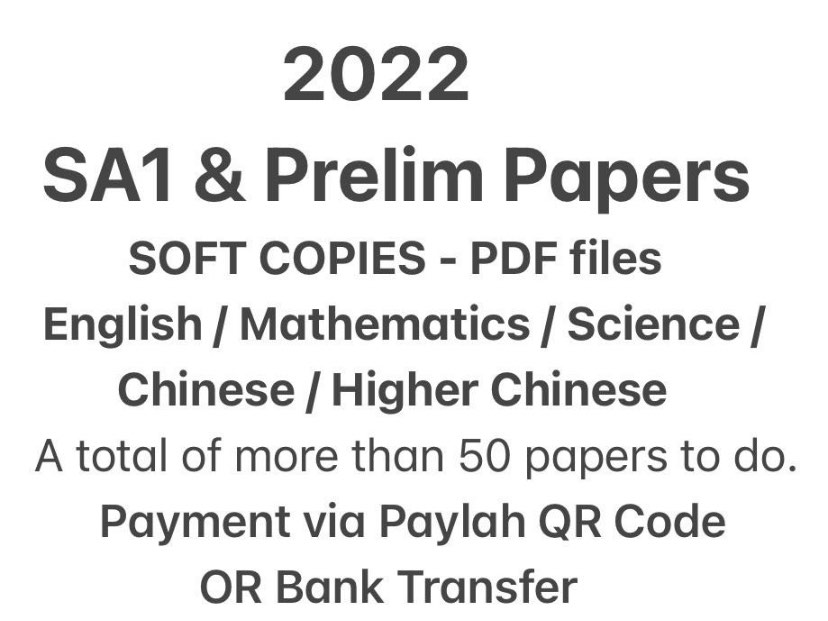 2022 Top School Prelim Papers - All Subjects (Softcopy), Hobbies & Toys, Books & Magazines ...