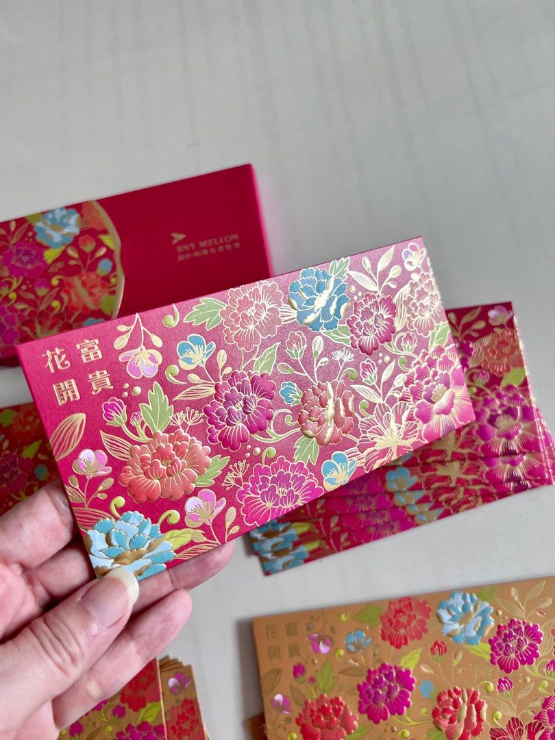 2023 BNY Mellon Ang Pow Red Packets, Hobbies & Toys, Stationery & Craft ...