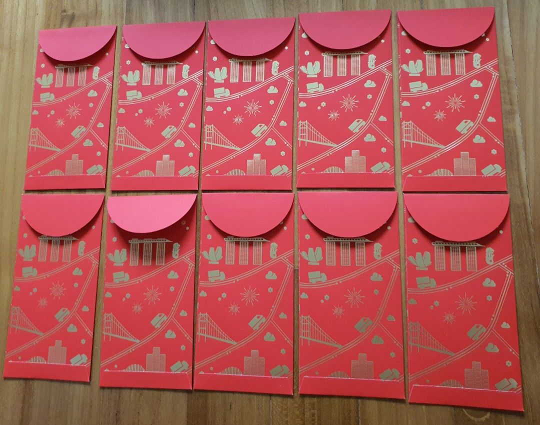 2023 DHL Red Packet/Ang Bao/Ang Paw, Hobbies & Toys, Stationery & Craft ...