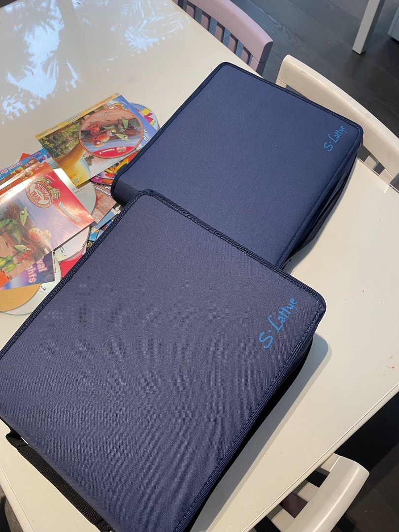 2 x CD /DVD folder each can hold 160 pieces of CD, Furniture & Home ...