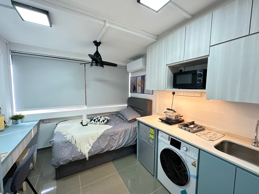 [30 SECONDS WALK TO BRADDELL MRT] 1 PAX Studio @ 109 Lor 1 Toa Payoh Immediate Available ...