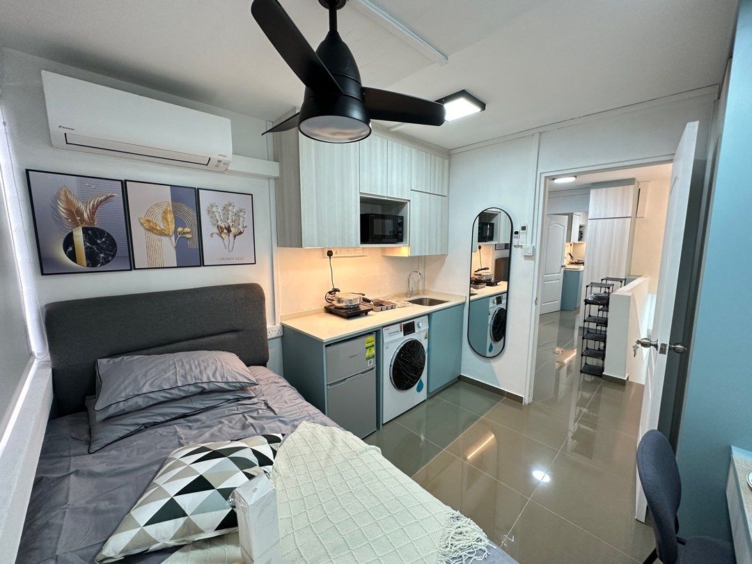 [30 SECONDS WALK TO BRADDELL MRT] 1 PAX Studio @ 109 Lor 1 Toa Payoh Immediate Available ...