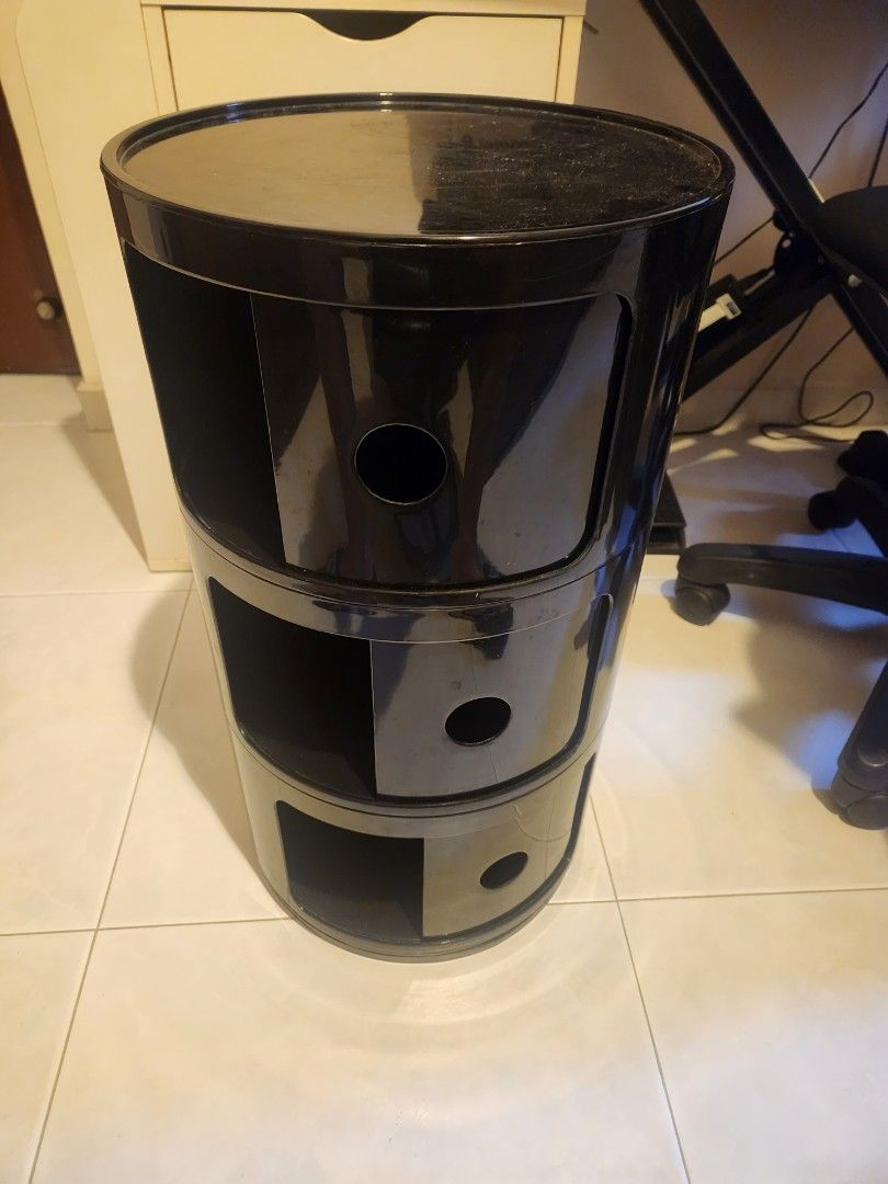 3-Tier Round Storage Unit, Furniture & Home Living, Home Improvement ...