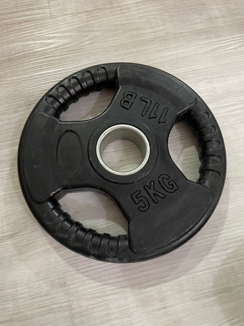 5kg and 10kg Weighted Plates, Sports Equipment, Exercise & Fitness ...