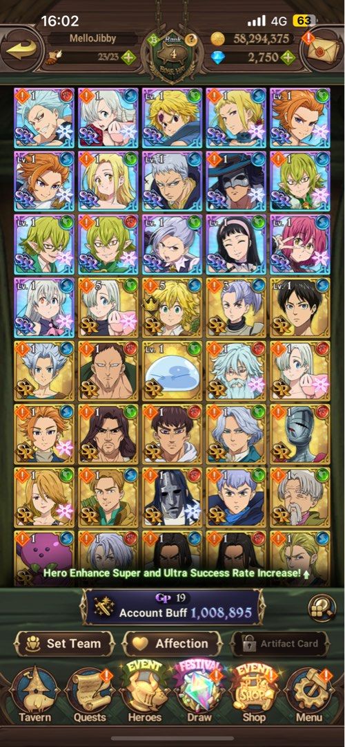 7DS / The Seven Deadly Sins Grandcross ASIA, Video Gaming, Video Games ...