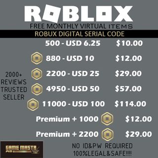 [ CHEAPEST ]Roblox Robux Instant Gift Card &Code | Roblox Robux Top Up ...