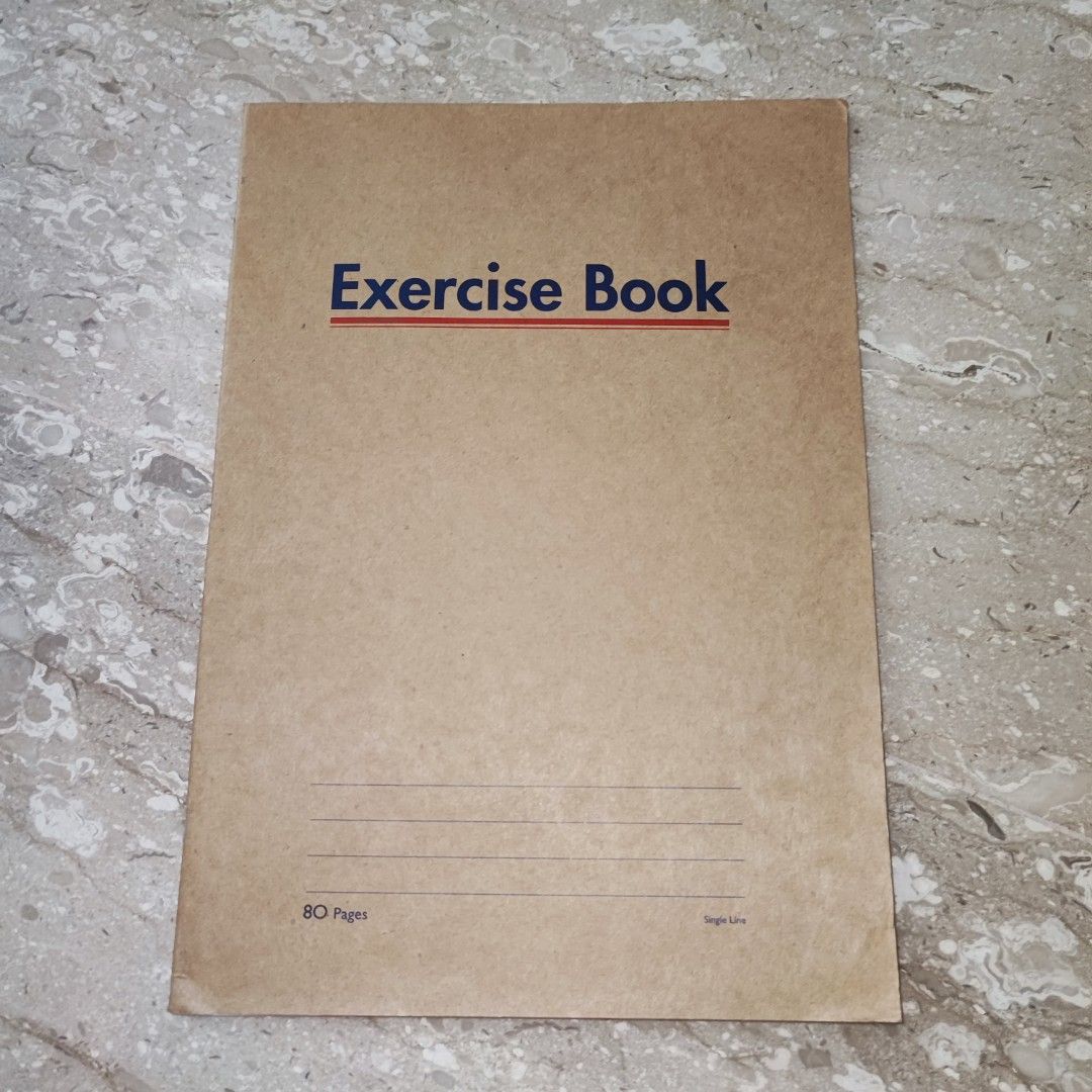 A4 single line note book (80 pages), Hobbies & Toys, Stationery & Craft ...