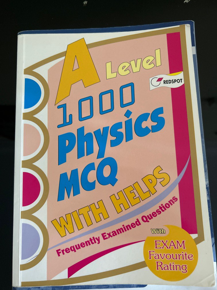 A level 1000 physics MCQ - with helps, Hobbies & Toys, Books & Magazines, Textbooks on Carousell