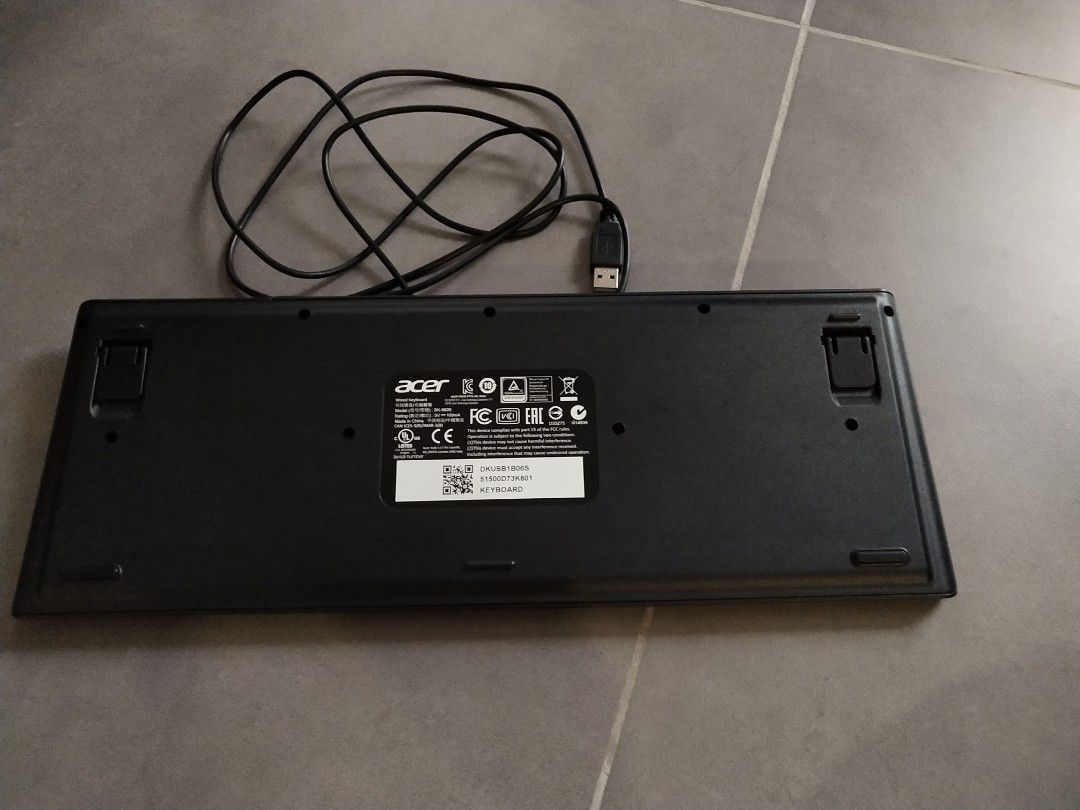 Acer keyboard, Computers & Tech, Parts & Accessories, Computer Keyboard on Carousell