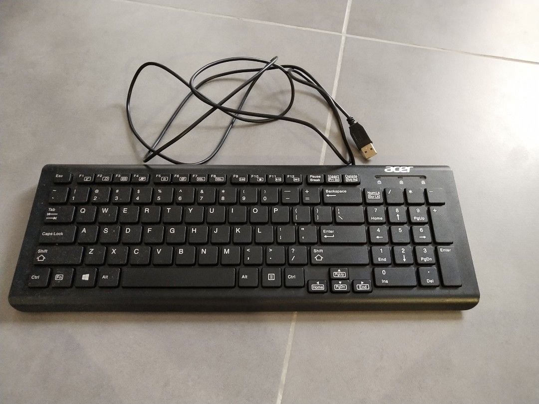 Acer Keyboard Computers Tech Parts Accessories Computer Keyboard On Carousell