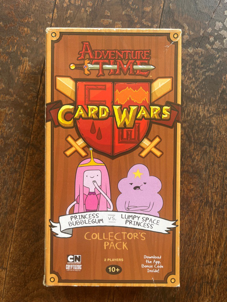 Adventure Time Card Wars Princess Bubblegum Lumpy Space Princess Card ...