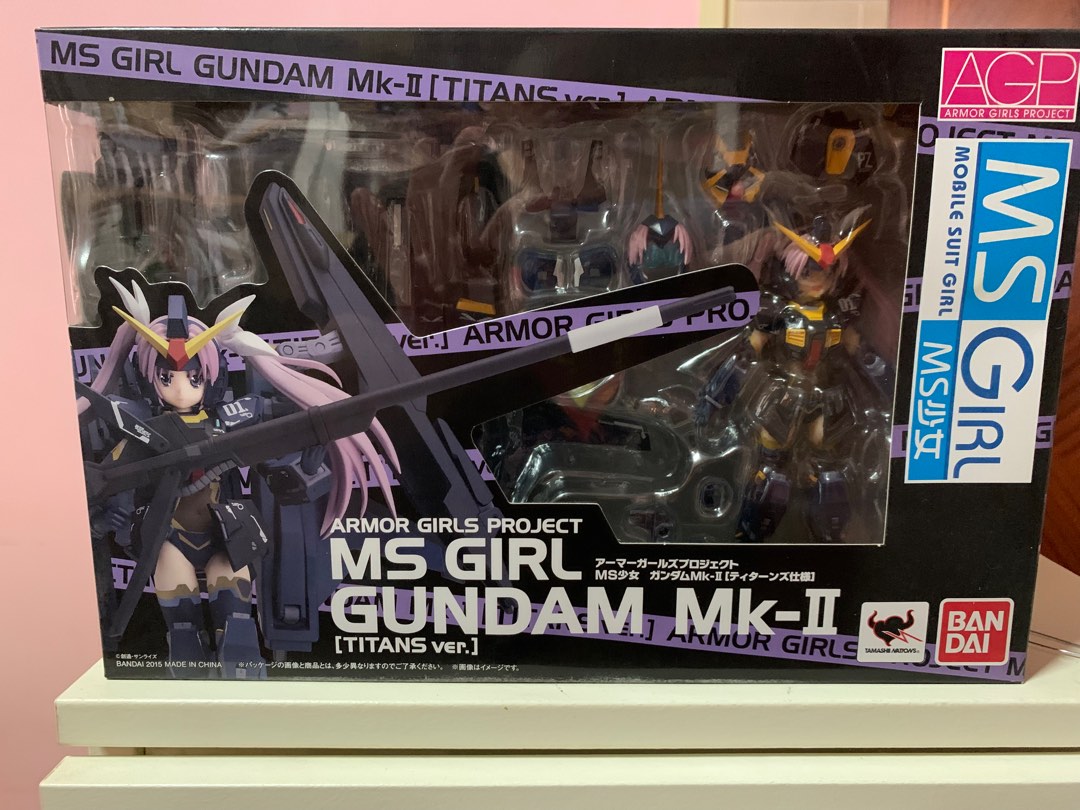 AGP MS Girl Gundam MK2 ( Titans Colour), Hobbies & Toys, Toys & Games on Carousell