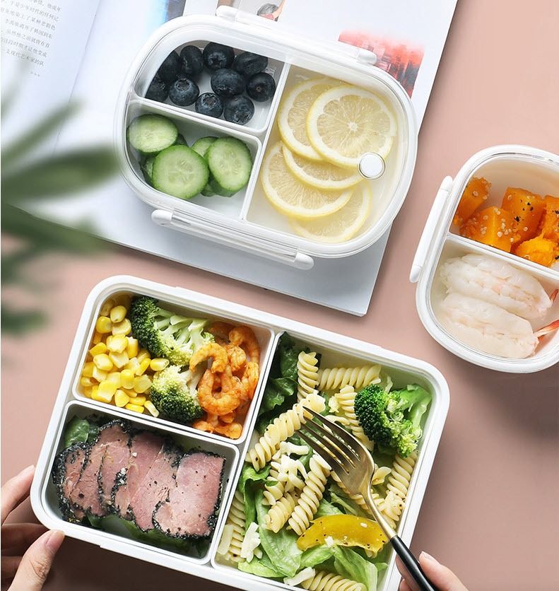 Airtight Food Container Tupperware Microwaveable Lunch box with ...