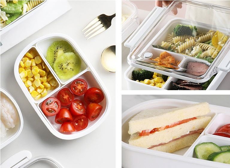 Airtight Food Container Tupperware Microwaveable Lunch box with ...