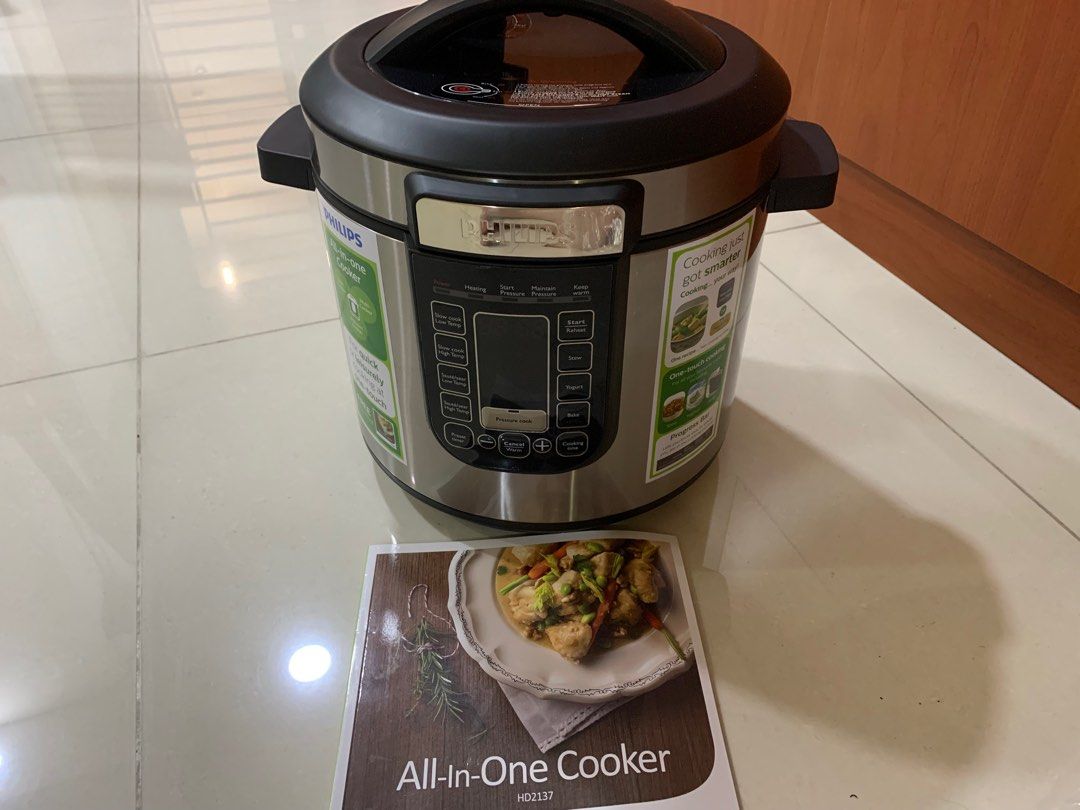All in One Cooker HD2137, TV & Home Appliances, Kitchen Appliances ...