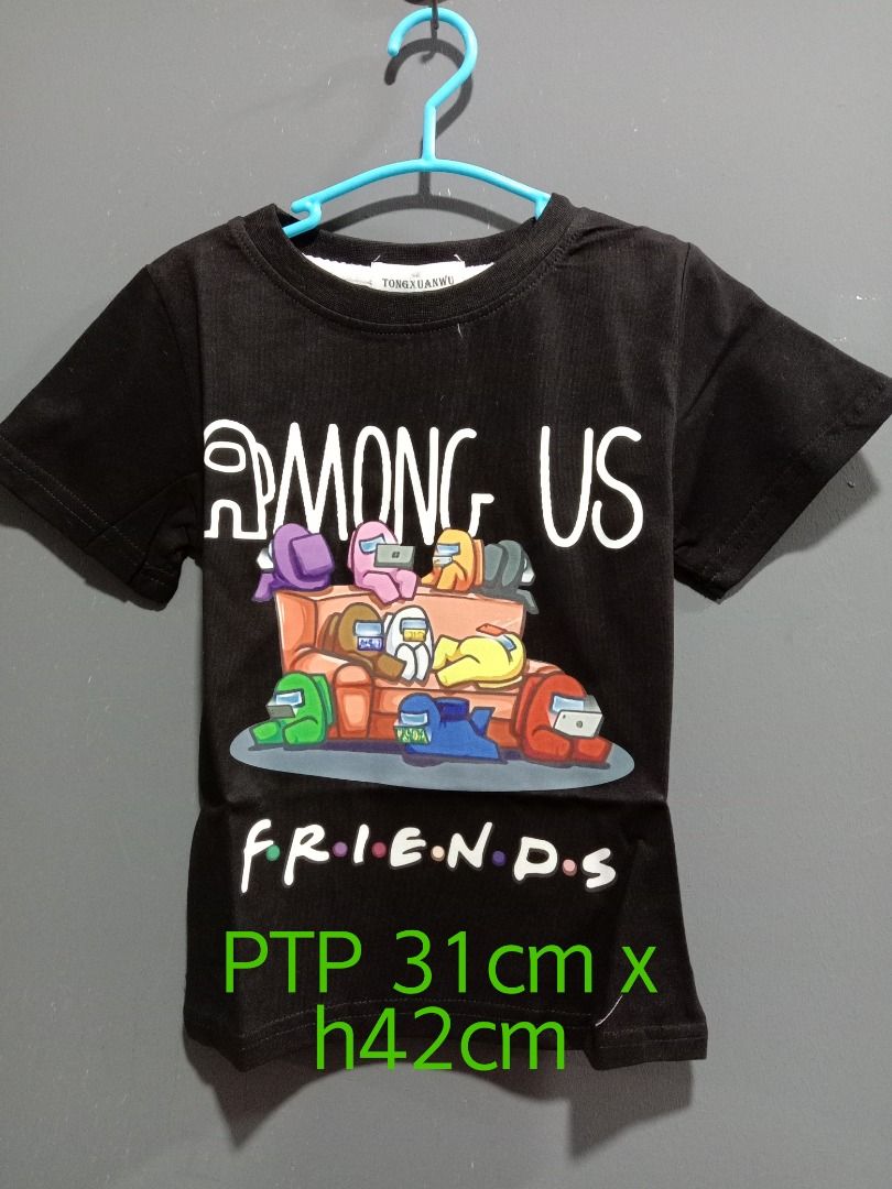 AMONG US Kids Tee/T-shirt, Babies & Kids, Babies & Kids Fashion on ...