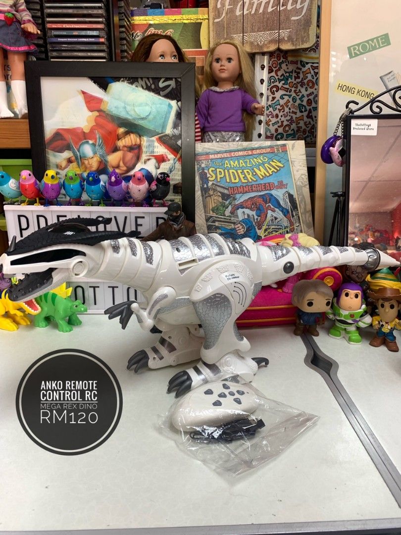 Anko Mega Rex Dino with Remote, Hobbies & Toys, Toys & Games on Carousell