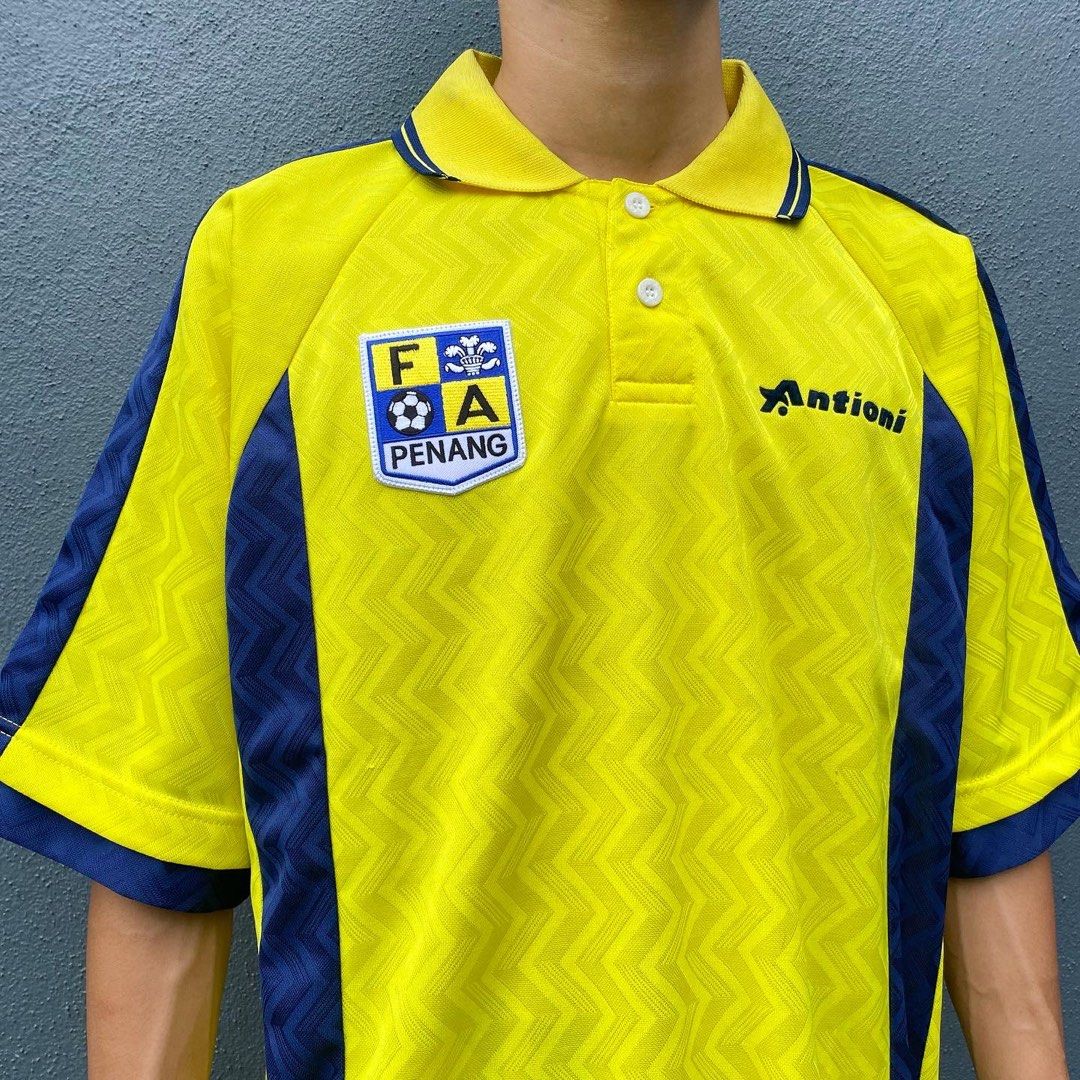 Antioni Custom Vintage 2000 Jersey Penang FA, Men's Fashion, Tops ...
