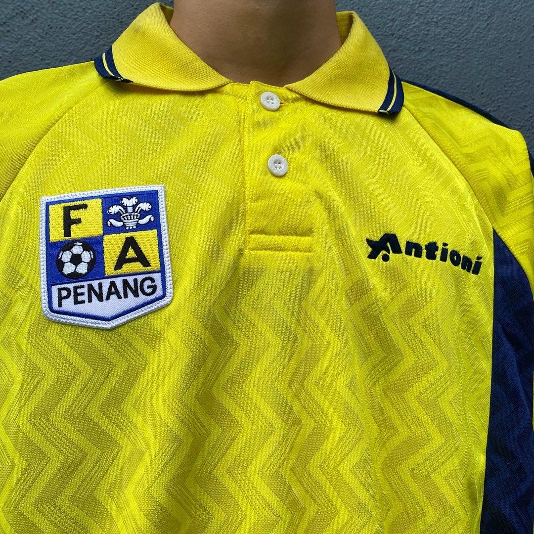 Antioni Custom Vintage 2000 Jersey Penang FA, Men's Fashion, Tops & Sets, Tshirts & Polo Shirts ...