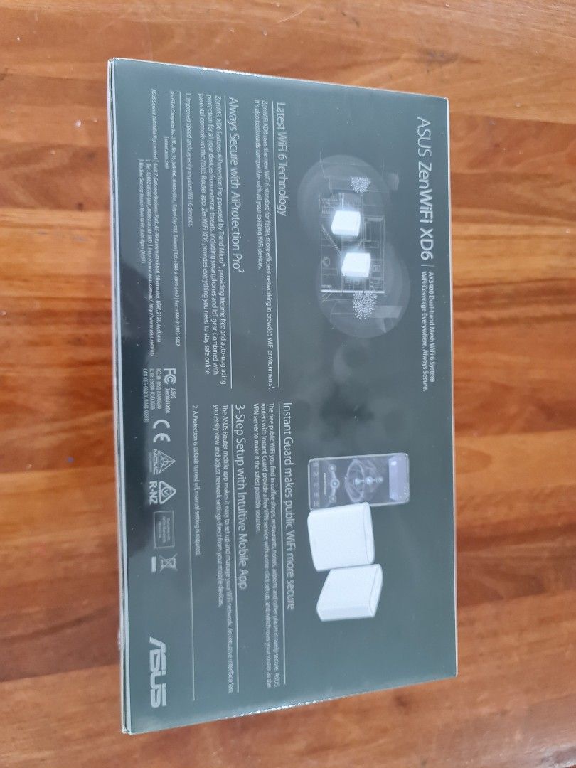 Asus ZenWiFi XD6 AX5400 Dual band Mesh WiFi 6 System (3 years Singapore ...