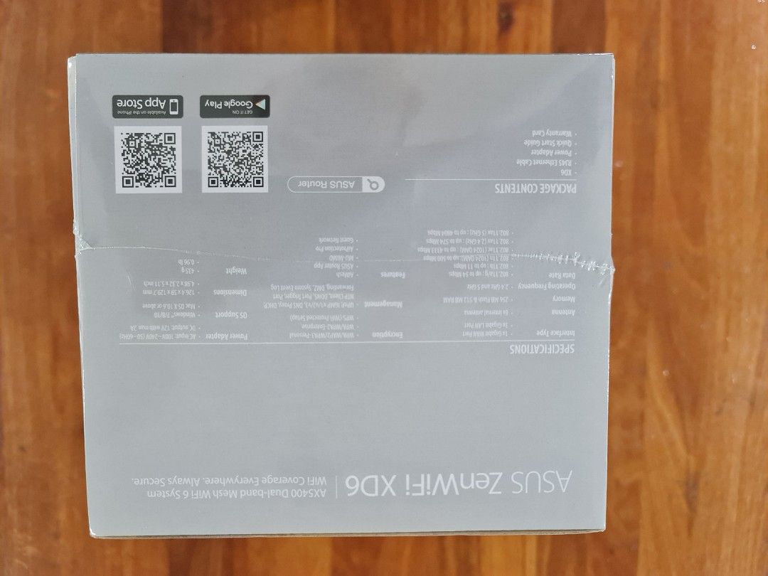 Asus ZenWiFi XD6 AX5400 Dual band Mesh WiFi 6 System (3 years Singapore ...